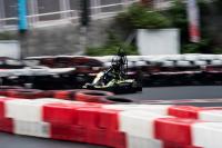 China Adult 3.5kw Electric Go Kart Fast Track 4130 CrMo Frame Chain Drive Transmission for sale