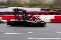 China Laps Counting Racing E Go Karts Double Seats 1140mm Wheel Base 70km/H for sale