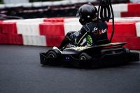 China Indoor Racing Electric Go Kart 900w 48V With 6 Levels Adjustments Pedal for sale