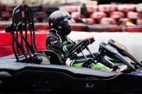 China Laps Counting Racing E Go Karts Double Seats 1140mm Wheel Base 70km/H for sale