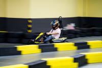 China 3000w Indoor Racing Electric Go Karts 32km/H Servo Motor Belt Drive 540w/H for sale