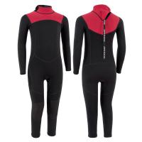 China Kids 2mm Neoprene Wetsuit Long Sleeves Back Zipper Swimming Diving Fullsuit for sale