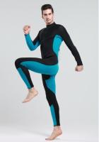 China 3mm Neoprene Long Sleeve Diving Suit for Men UV Protection SPF50 Wetsuit for sale