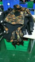 China Unisex Neoprene Camouflage Wetsuit 3mm for Diving Swimwear with Cap OEM Custom Colors for sale