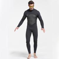 China 3mm Neoprene Wetsuit One-Piece for Surfing Diving Swimming Men S-3XL OEM for sale