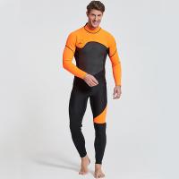 China 3mm Neoprene Wetsuit One-Piece for Surfing Diving Swimming Men S-3XL OEM for sale