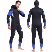 China Men's 3mm Neoprene Camouflage Wetsuit with Hoodie for Diving S-XXL for sale