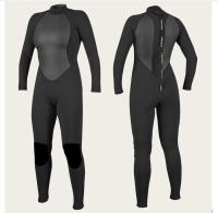 China 3mm Neoprene Unisex Wetsuit Quick Dry Long Sleeve One Piece for Diving Swimming Surfing 60000 PCS Monthly Capacity for sale