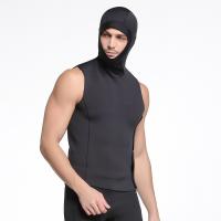 China 3mm Neoprene Vest with Hoody Unisex Wetsuit for Adults Diving Swimming Sportwear CL-743 for sale