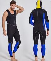 China Men's Long Sleeve Lycra Surfing Wetsuit SPF 50+ UV Protection Diving Wear Sizes S-3XL for sale