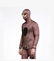 China Neoprene Long Sleeve Diving Suit 3mm Unisex Wetsuit for Men Women Swimming Surfing for sale