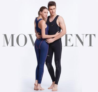 China Unisex Neoprene Wetsuit Vest 3mm for Diving Swimming UV Protection Long Sleeve for sale