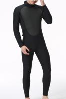 China 3mm One-Piece Back Zipper Neoprene wetsuit  for Men for sale