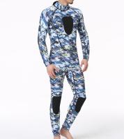 China 3mm One-Piece Back Zipper Neoprene wetsuit  for Men for sale