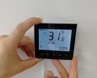China 0-10V Contro Fan Coil Unit Thermostat Wifi High Accuracy 95-240V AC,50/60Hz for sale
