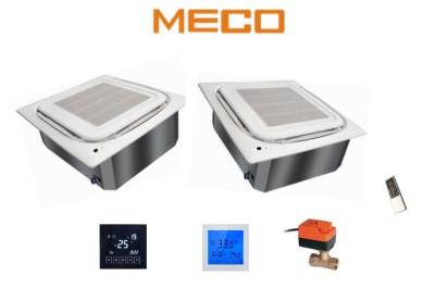 China MECO ROUND FLOW CASSETTE FAN COIL UNIT ( 2-TUBE) 200CFM, 0.6TR chilled water Fan coils for sale