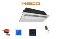 China MECO  One-way Cassette Type Fan Coil Unit (4 tube) 0.7TR 400CFM with CE Certification for sale