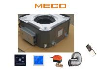 China CE certified Hydronic cassette fan coil unit with build in water pump and digital display,  200CFM, M style for sale