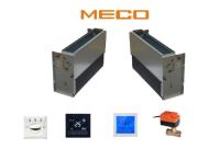 China 300cfm 2.78kw 0.7tr Vertical Fan Coil Unit With Back Reture Box And Filter for sale
