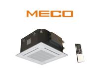 China M style CE certified Hydronic cassette fan coil unit with build in water pump capacity 400CFM for sale
