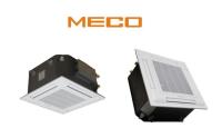 China M style CE certified water cassette fan coil unit with digital display, 500CFM (2 tube) for sale