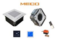 China M style water cassette fan coil unit with digital display and 2 tube system,  900 CFM for sale
