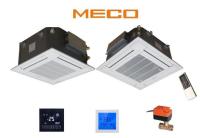 China M style 2 tube system water  cassette fan coil unit with water pump,  14000 CFM for sale