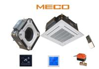 China M style 2 tube system water  cassette fan coil unit with water pump,  14000 CFM for sale