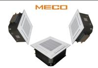China Chilled water cassette fan coil unit with digital display and water pump,  3TR capacity  ceiling mounted cassette units for sale