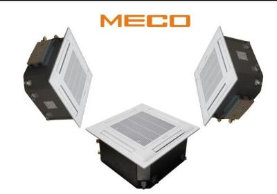 China Chilled water cassette fan coil unit with digital display and water pump,  3TR capacity  ceiling mounted cassette units for sale