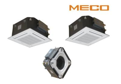 China CE standard chilled water four way cassette fan coil unit for Office ceiling mounted air conditioning FCU for sale
