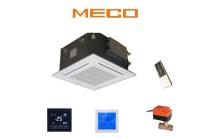 China 1300CFM Ceiling Mounted Cassette Fan Coil Unit Negligible Maintenance Lower Noise for sale