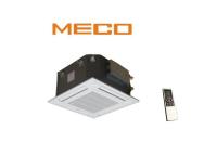 China Four way ceiling suspended fan coil units with remote controller, digital display and mod-bus function optional for sale