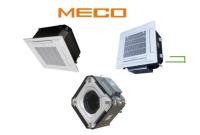 China Commercial 4 Pipe Cassette Fan Coil Unit Cooling Capacity 3TR 1200CFM for sale