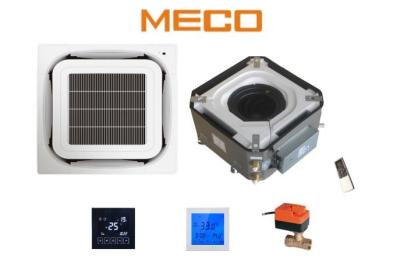 China Digital display round flow 8 way CASSETTE FAN COIL UNIT ( 2-TUBE) 520CFM, chilled water units for sale