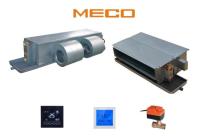 China Shopping Malls Ceiling Concealed Fan Coil Unit 600CFM 600m3/H Air Volume for sale