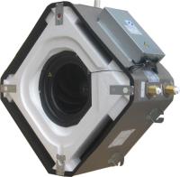 China 1.5TR  four way ceiling cassette fan coil units , build in water pump AC motor 2 pipe system for sale