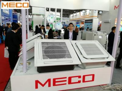 China 400CFM 1TR cassette type water fan coil units , with build in water pump  2pipe cassette fan coil units for sale