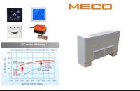 China CE 2 Pipe 200CFM Floor Standing Fan Coil Unit With Front Air And Bottom Air Return for sale