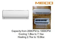 China 16000Btu 500CFM Wall Mounted Fcu , High Ductless Air Conditioning Units Build In Pump for sale