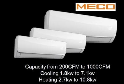 China Low Noise High Wall Fan Coil Unit 18000Btu MFP-102BM 600CFM 1020CMH Air Flow for sale