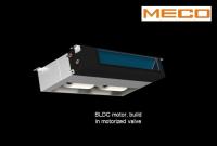 China 2 Tube Concealed Ac Unit , Hvac Fan Coil Unit Air Return Box Optional 500CFM for sale