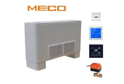 China 2 Pipe Floor Standing Fan Coil Unit With 200CFM AIR FLOW 3 Speed Controller for sale