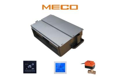 China Compact Design Ducted Fan Coil Unit 50Pa 4 Pipe System With Wired Controller Optional for sale