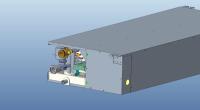 China BLDC Brushless Motor Horizontal Fan Coil Unit 700CFM 2 Pipe System Linear Typ for sale