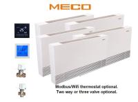 China Thinline Horizontal Fan Coils 220v Cabinet Unit Heaters for sale