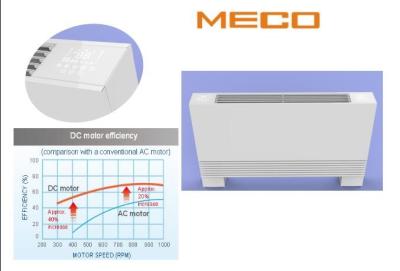 China BLDC Brushless EC Motor Floor Standing Fan Coil Unit 5.75kw 150cm Length for sale