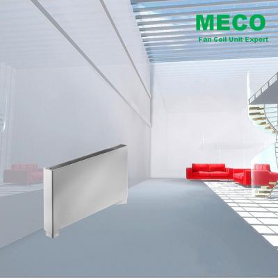 China Two Pipe Ultra Thin Floor Standing Fan Coil Unit Powder Coated Casing With Controller for sale