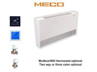 China Two Pipe Ultra Thin Floor Mounted Fan Coil Units 4.8kw Heating Capacity 130cm Length for sale