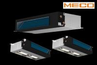 China Super Slim Body Ceiling Suspended Fan Coil Unit 200CFM 1TR EC/DC Motor Optional for sale